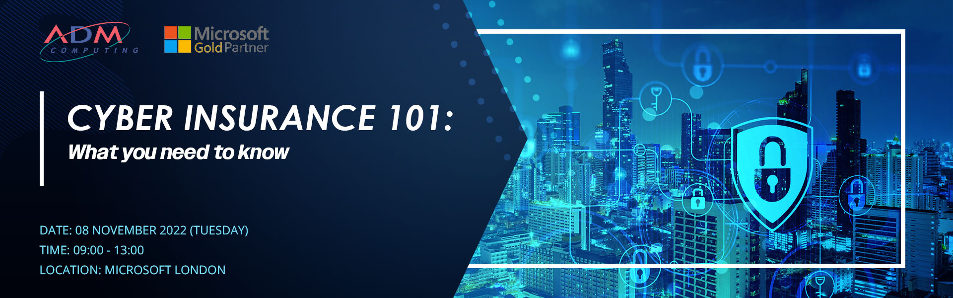 Cyber Insurance 101: What you need to know • ADM Computing