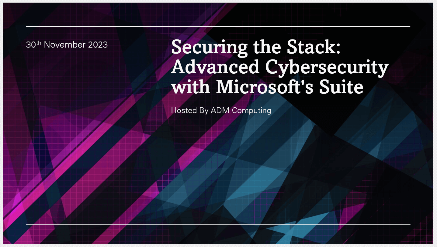 Securing the Stack: Advanced Cyber Security with Microsoft's Suite ...